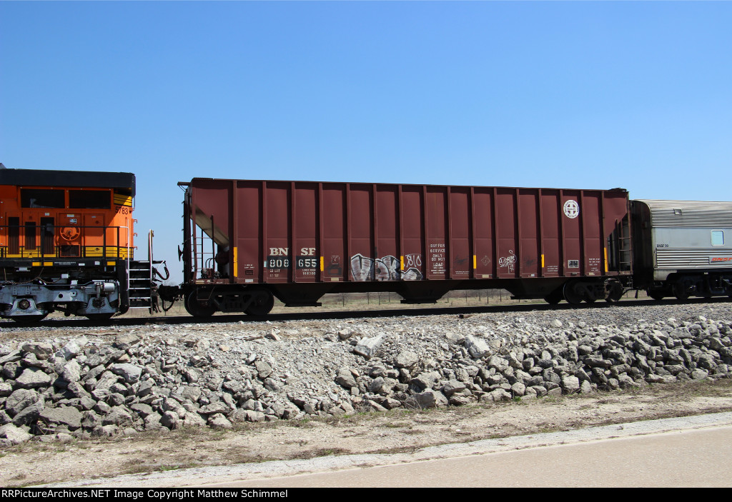 BNSF FMC Buffer Car
